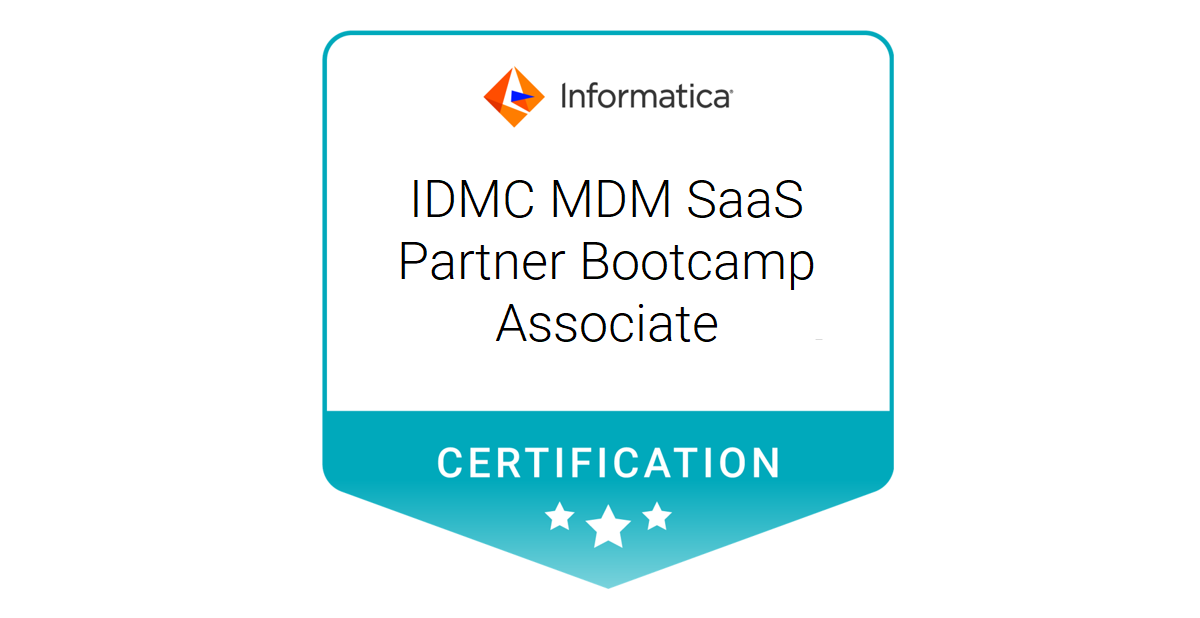 IDMC MDM SaaS Partner Bootcamp Associate Quiz